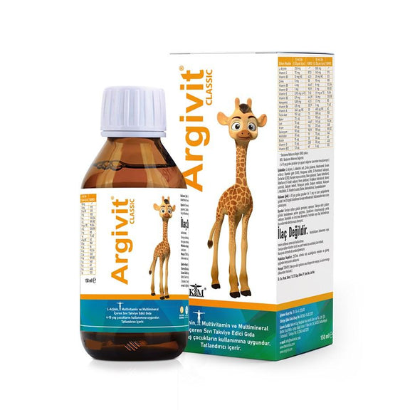 Argivit Classic Multivitamin Syrup 150 ml – Lujain Beauty